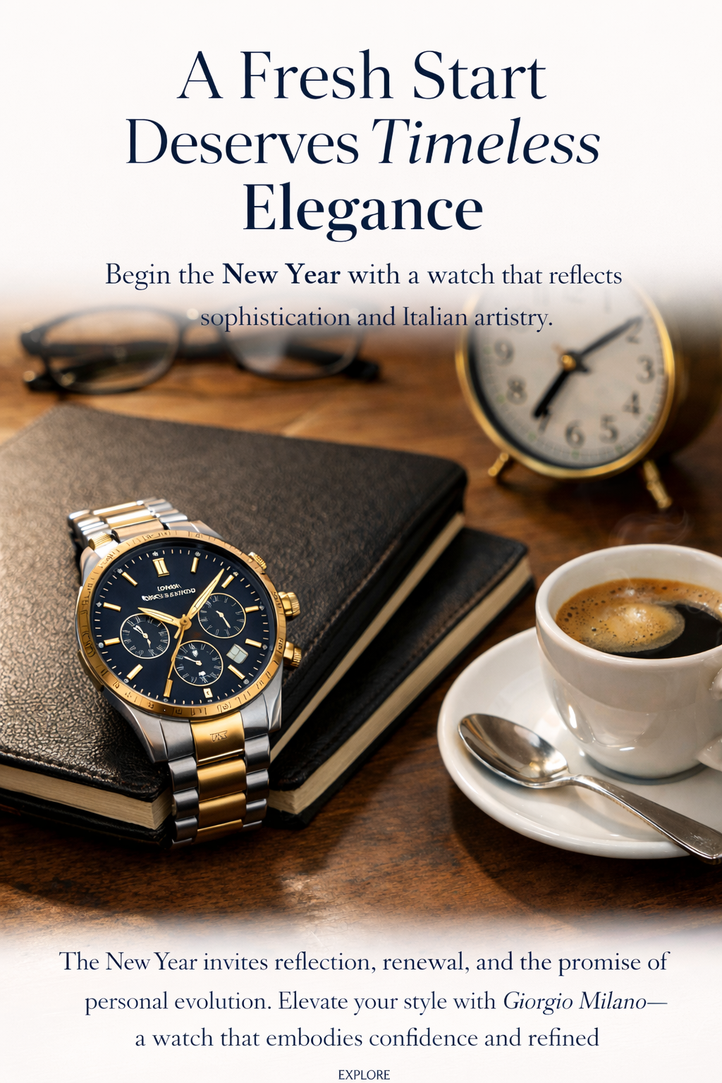 New Year, New Timepiece: Start 2026 in Style with Giorgio Milano