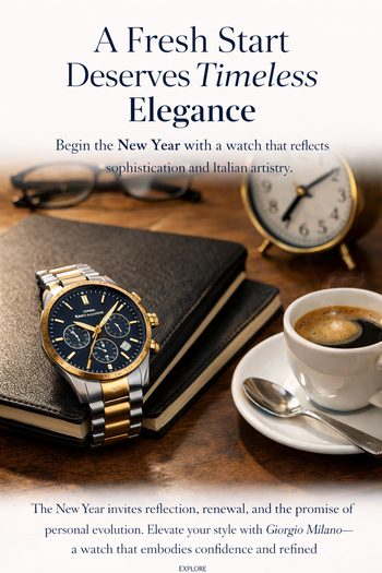 New Year, New Timepiece: Start 2026 in Style with Giorgio Milano